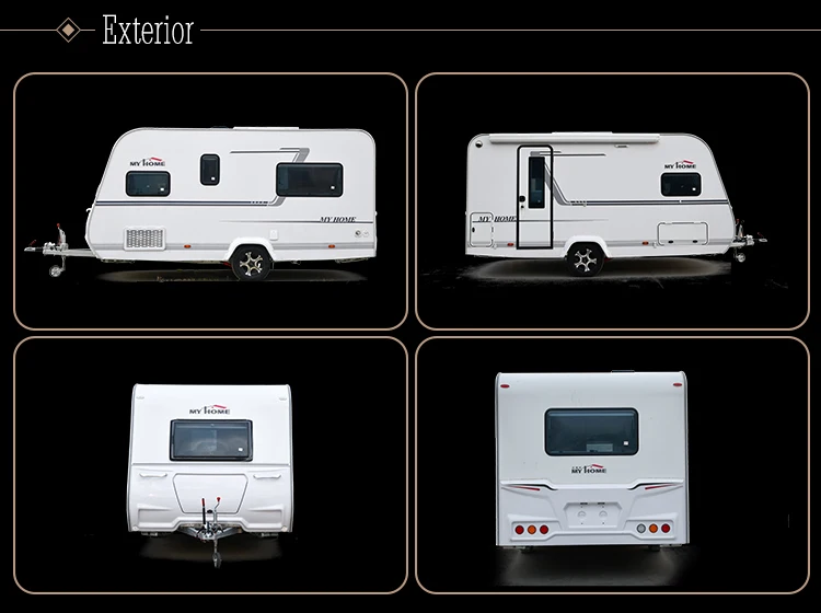 5.9m Travel Trailers Campers 19ft Rv Caravans Travel Trailer Camper Rv ...