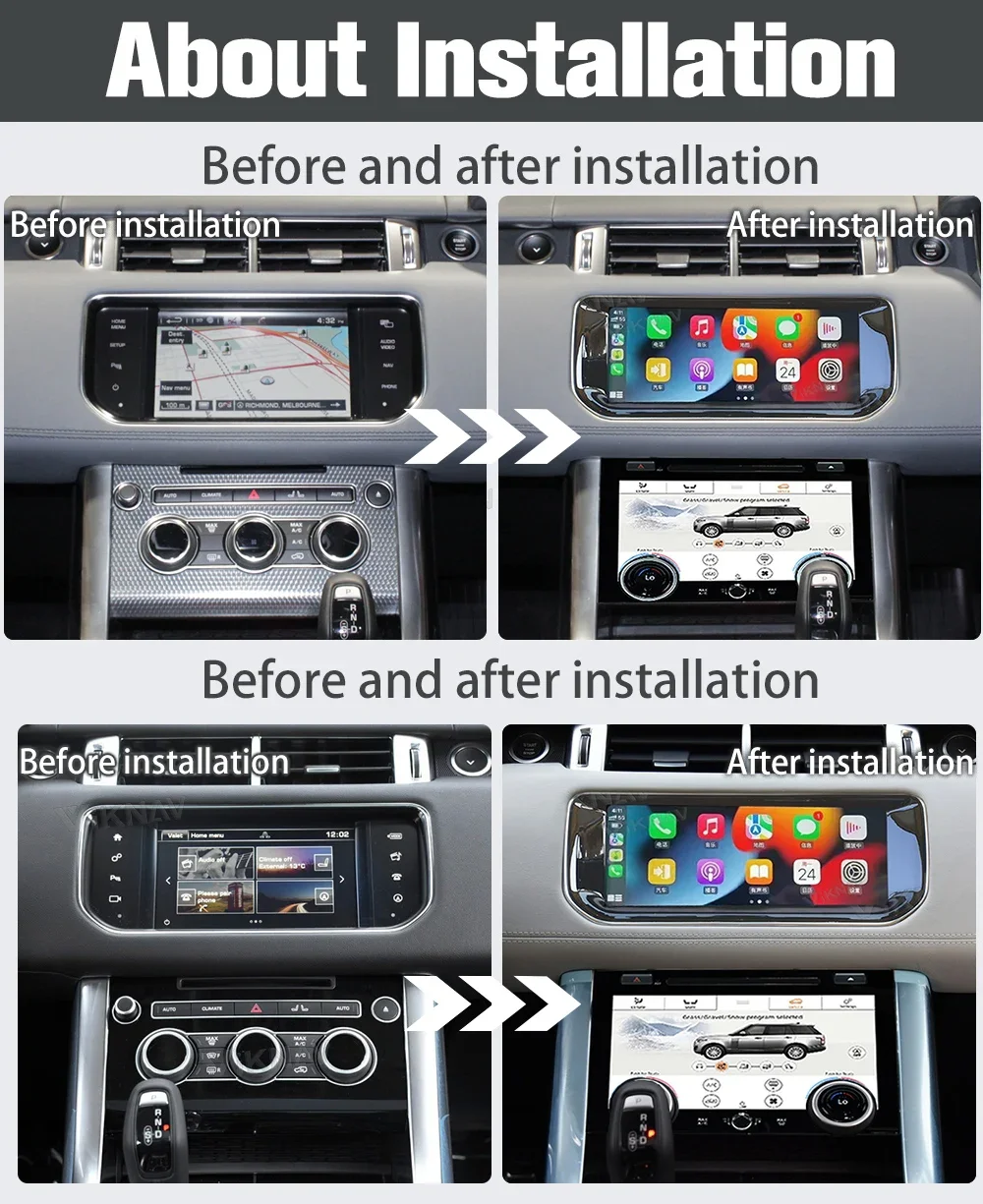 10.25 Inch Android 12 Car Radio for Range Rover Sport L494 2013-2017 ...