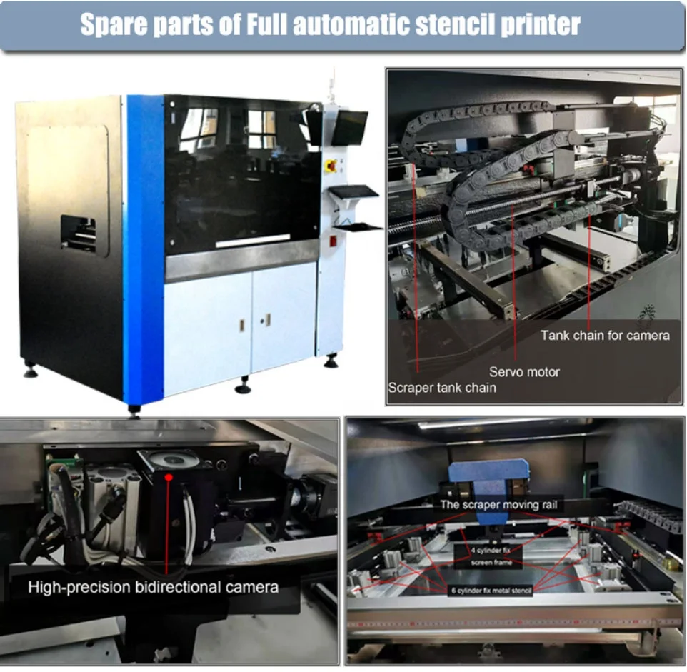 Smt Stencil Cleaning Wiper Roll Automatic Stencil Printer For Strip Light Making - Buy Roll To ...