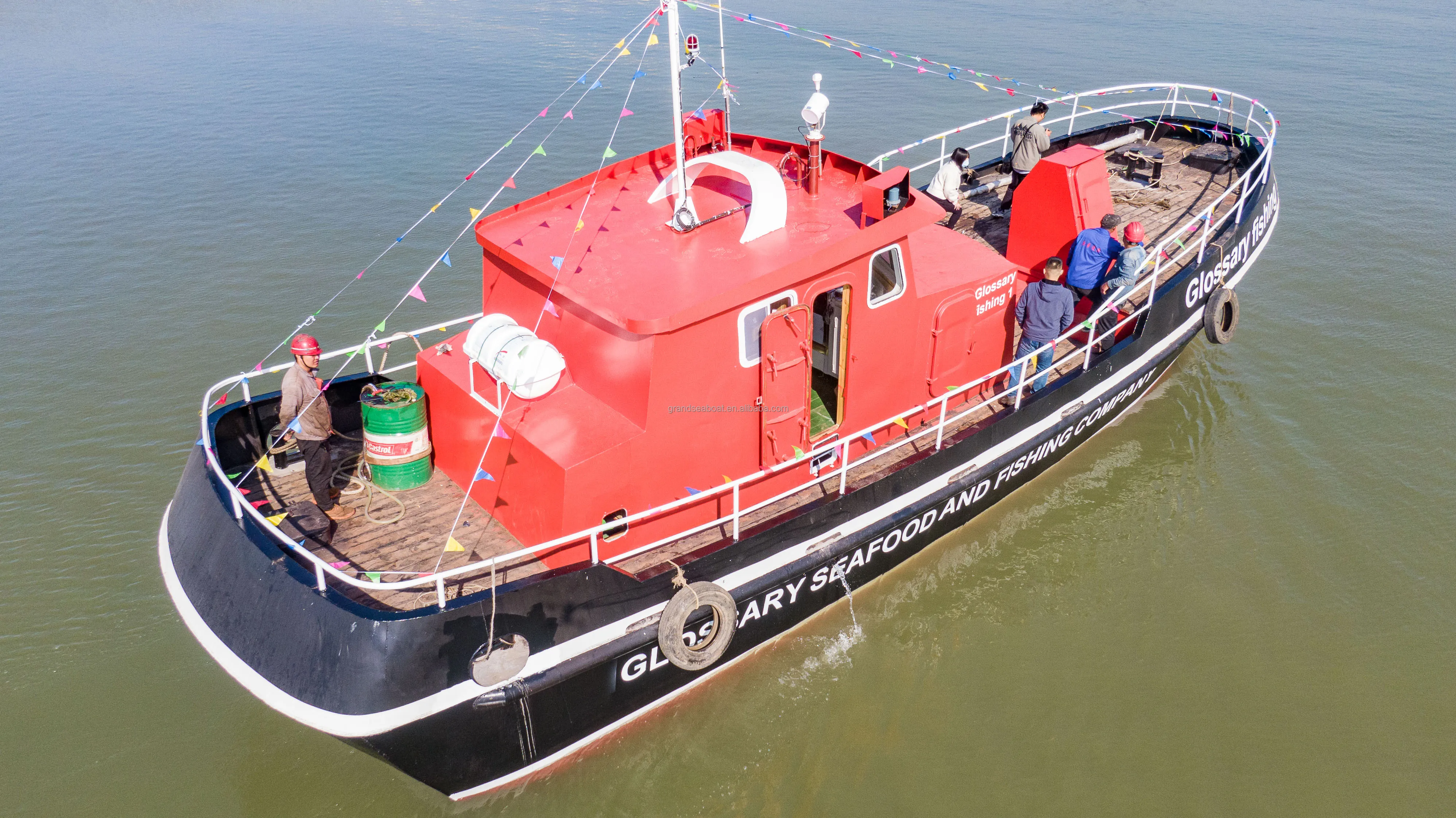Grandsea 16m Steel Commercial Trawler Fishing Boats for Sale