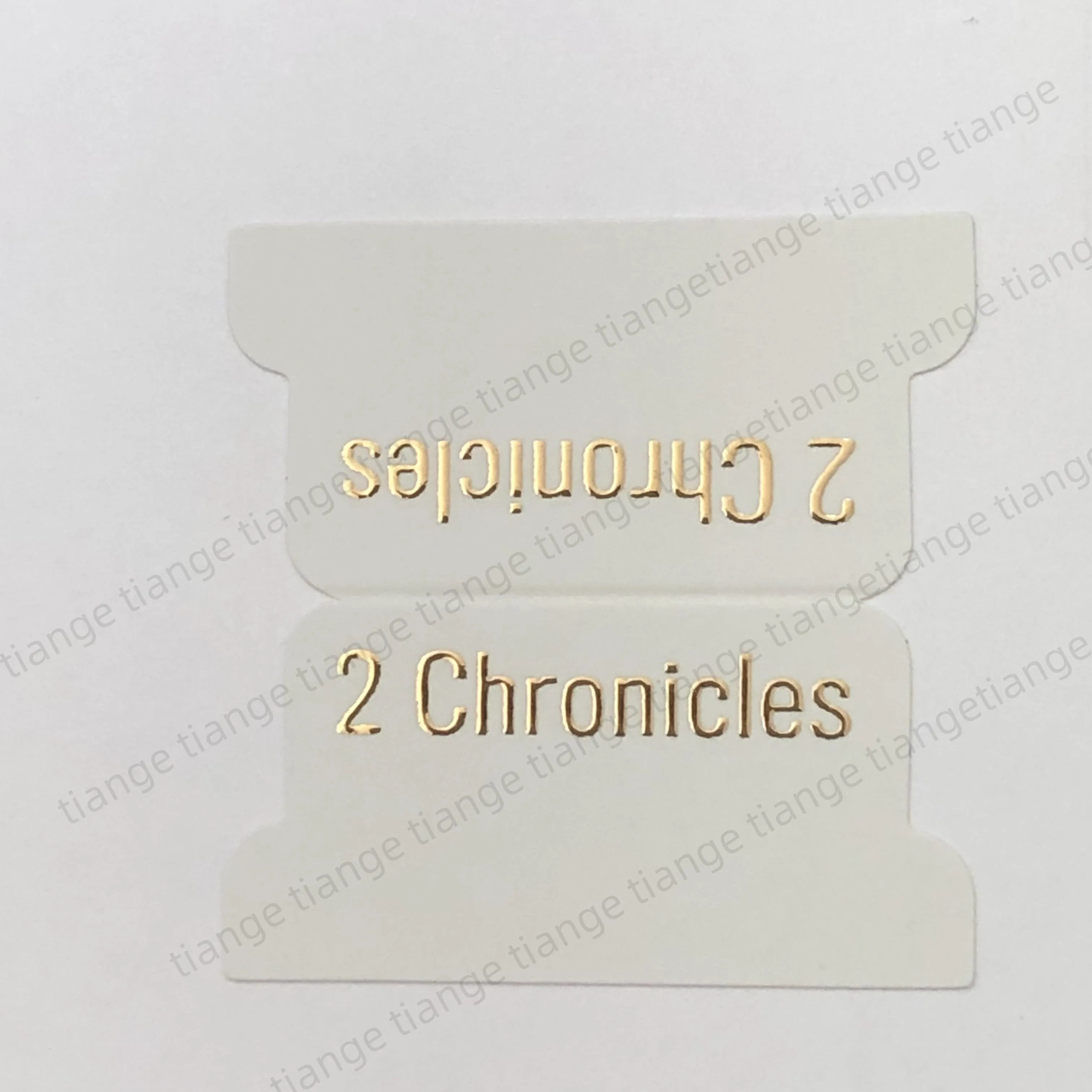 Bible Study Journaling Supplies Laminated Bible Tabs With Gold Embossed ...