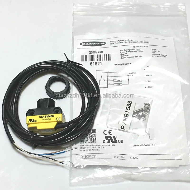 Hot Sale QS18VN6R QS186E Optical Sensors Photoelectric Effect System ...