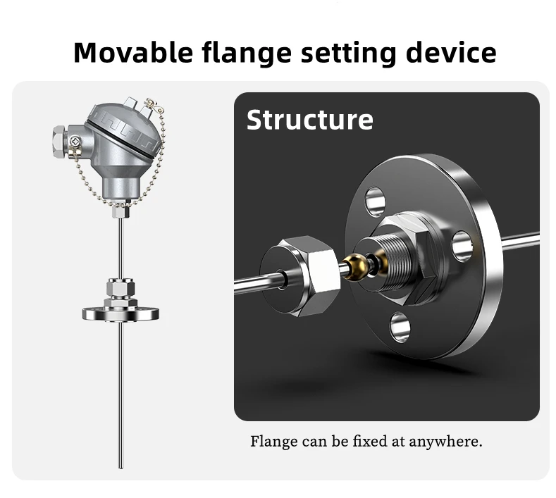 WRNK-131 High Temperature Industrial Thermocouple Assembly
