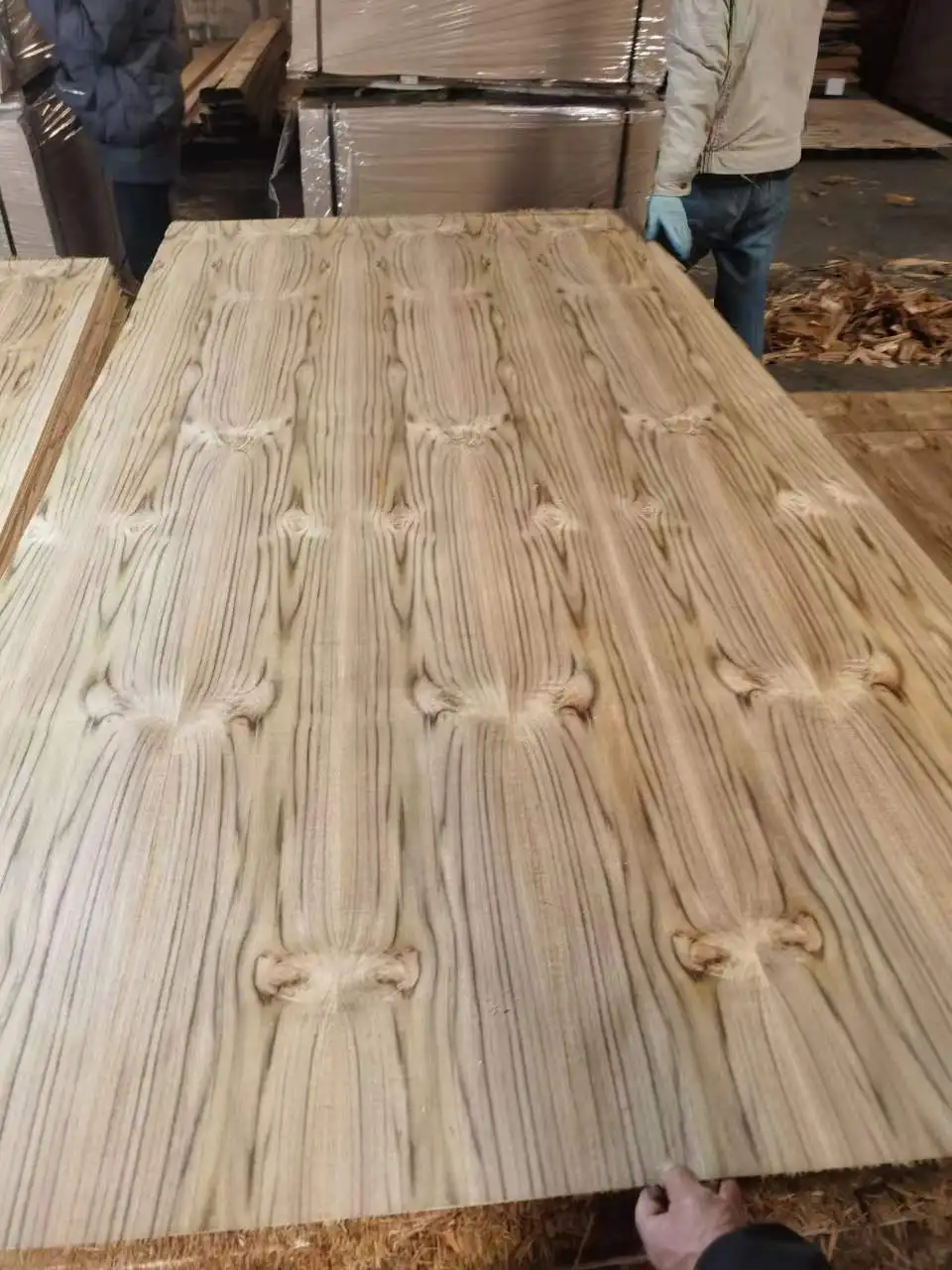 Crown Grain Teak Wood Veneer Faced Gold Teak Plywood| Alibaba.com