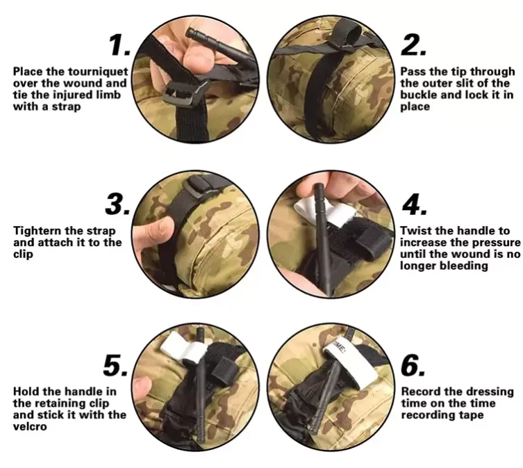 Wholesale Tourniquet Medical Tourniquet for First Aid Kit