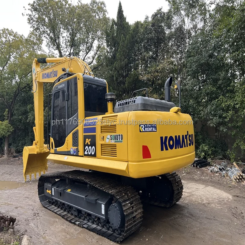 Komatsu PC200-8N1 Crawler Excavator - 20 Ton Medium Digging