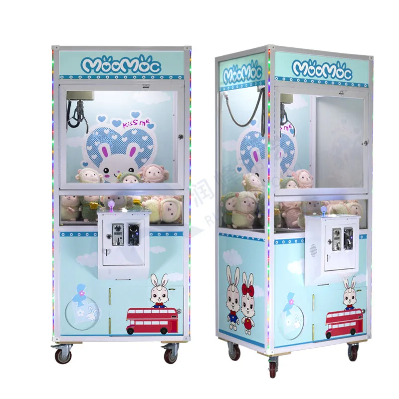 Custom Claw Machine Dolls Catcher Games Machine Coin Operated Toy Plush ...