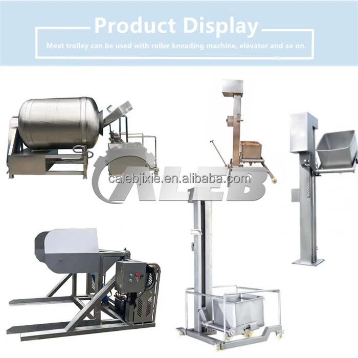 Stainless Steel Food Container Lifter/hot Sale Meat Lifting Machine ...