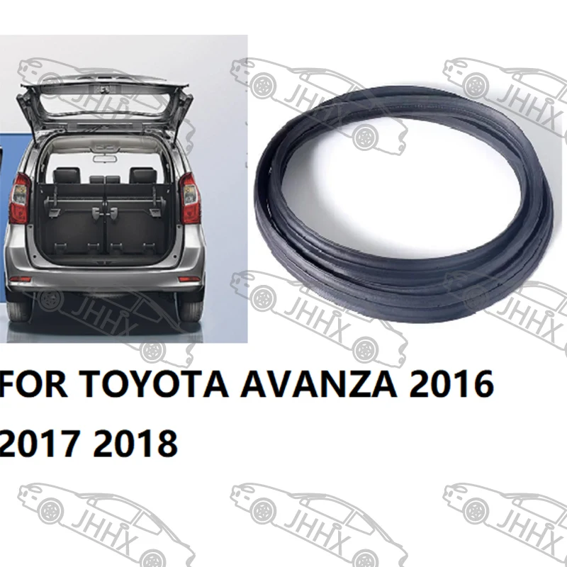 Car Trunk Tailgate Rubber Seal Strip for Toyota Avanza