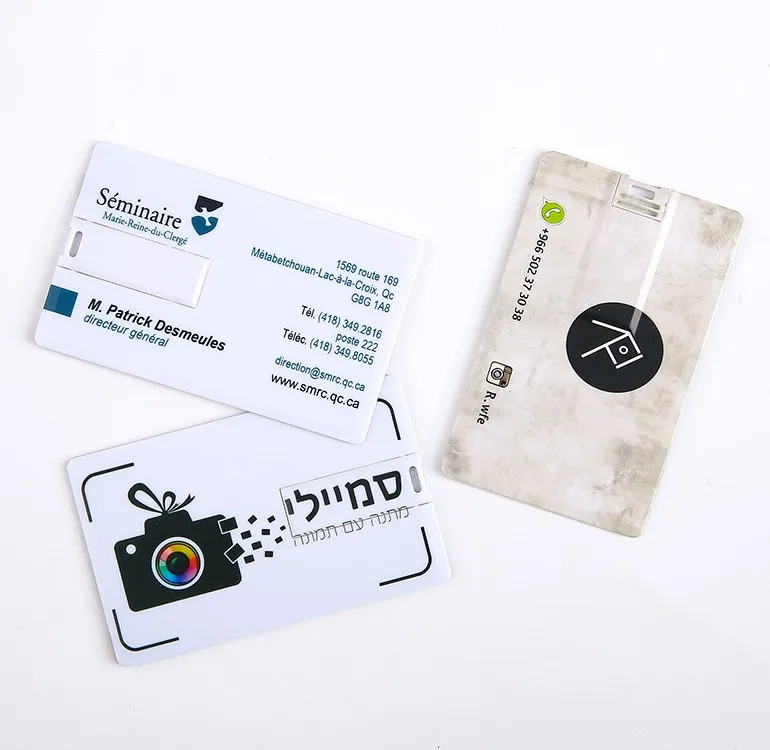 Super Thin Faked Credit Card Usb Stick Pendrive Wholesale Customized ...