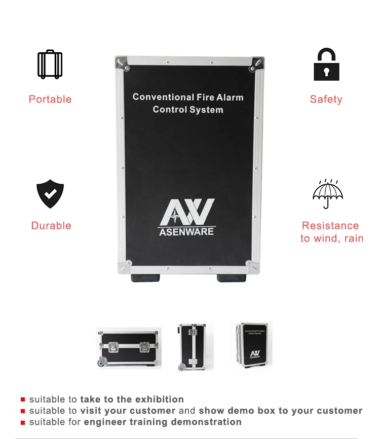 Addressable Fire Alarm Control System - Asenware Panel