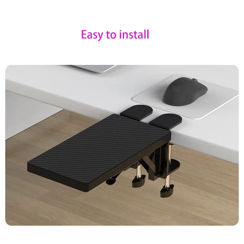 Wooden Arm Bracket Ergonomic Computer Adjustable Gaming Desk Arm ...
