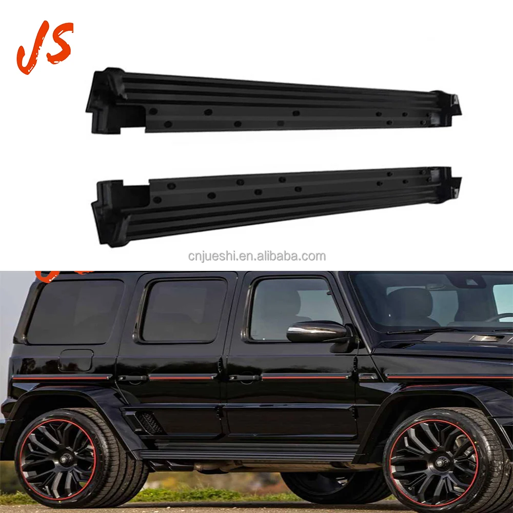 All Black Aluminum Suv Side Step Bar Running Board For Benz G Class G ...