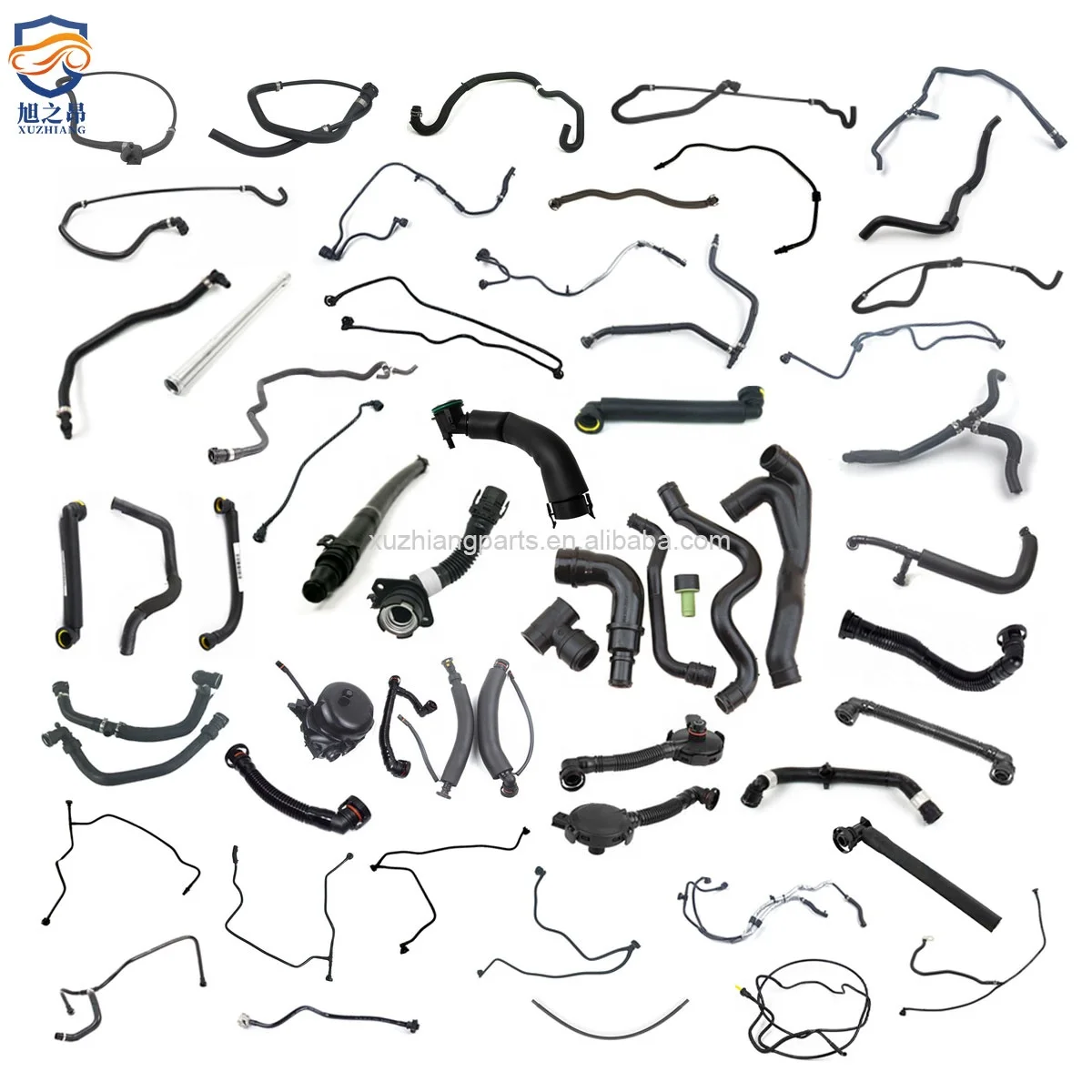 3.0L 5.0l LR034637 GL1849散热器水软管，适用于路虎揽胜2013-2019揽胜运动2014-2019探索5 2 ...