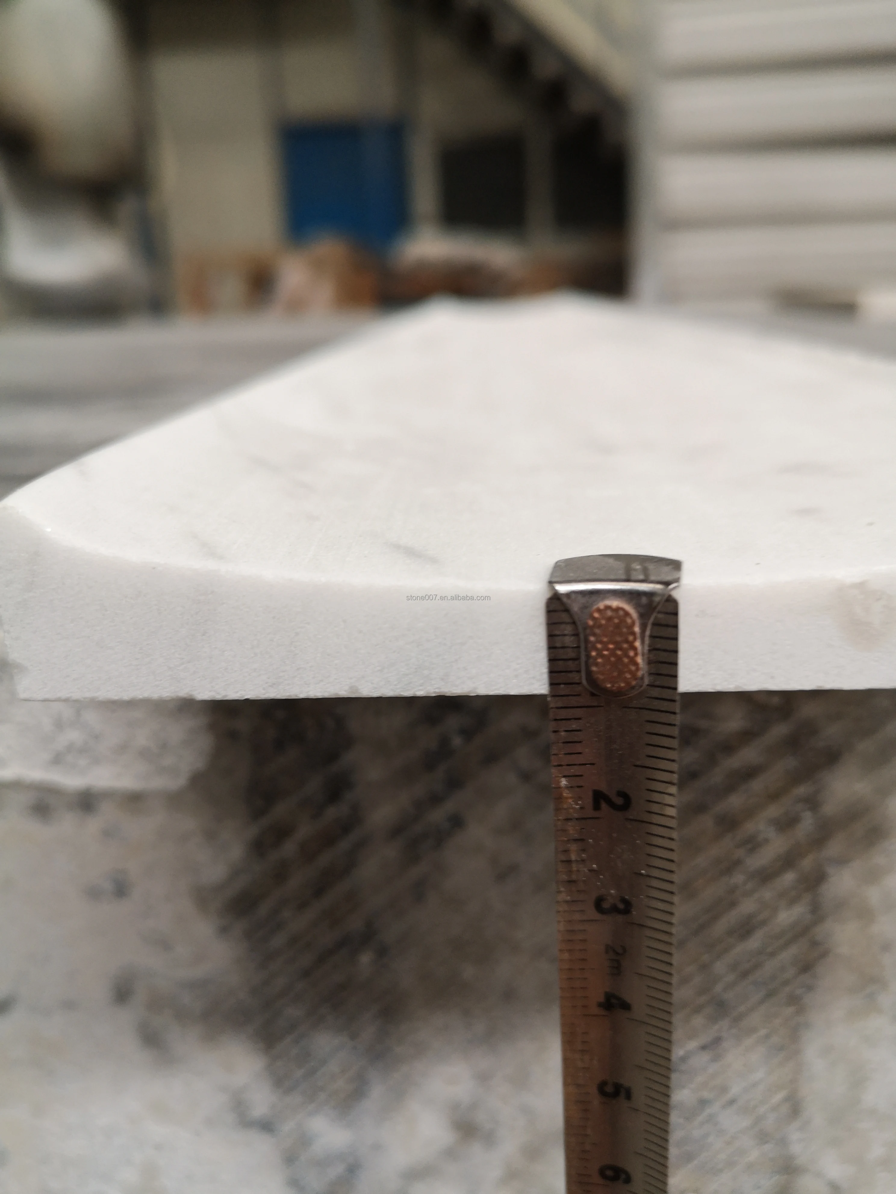 Carrara White Marble Concave Tiles - Elegant Wall Decor