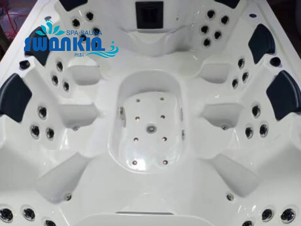 8 Person Hot Tubs & Jacuzzis with TV - Outdoor Hydrotherapy Spa Pools ...