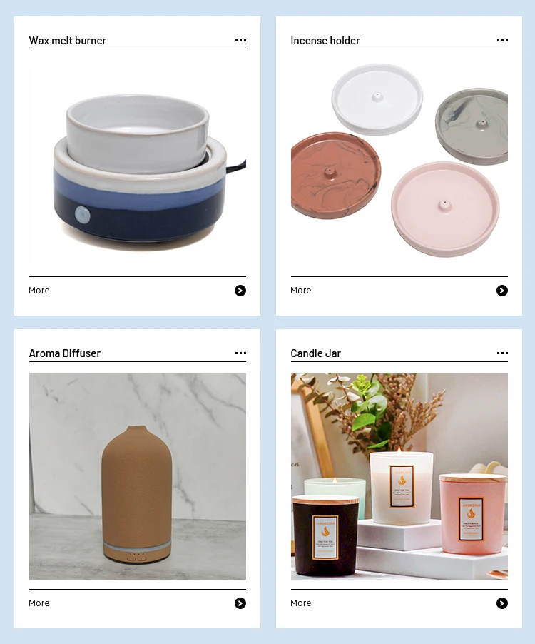 Ubobo Portable Adjustable Candle Warmer Electric Wax Burner Decorative ...