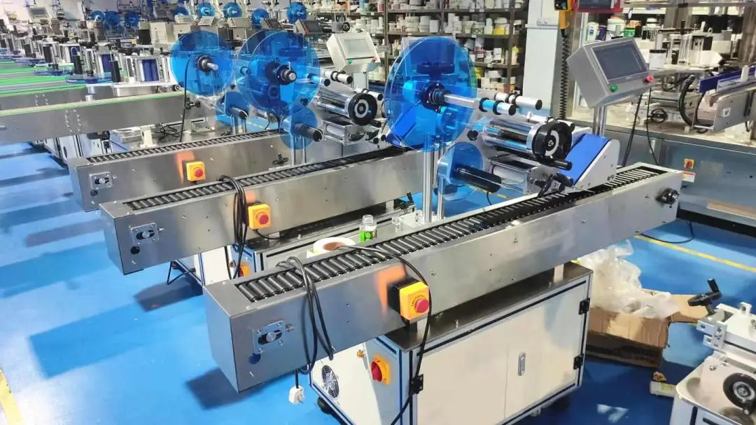 Automatic Drum Labeling Machine Fully Automatic Customized Labeling ...