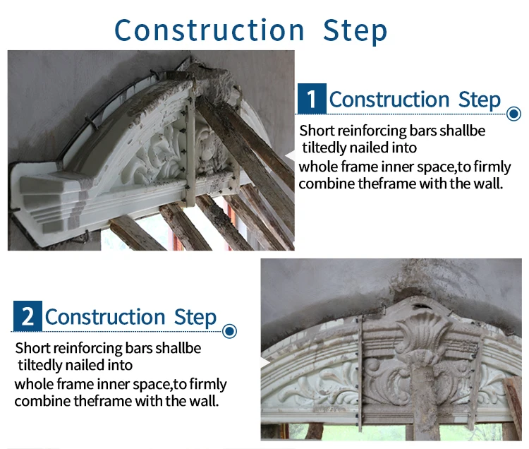 Custom Concrete Decorative Window Sill Lintels Moulds
