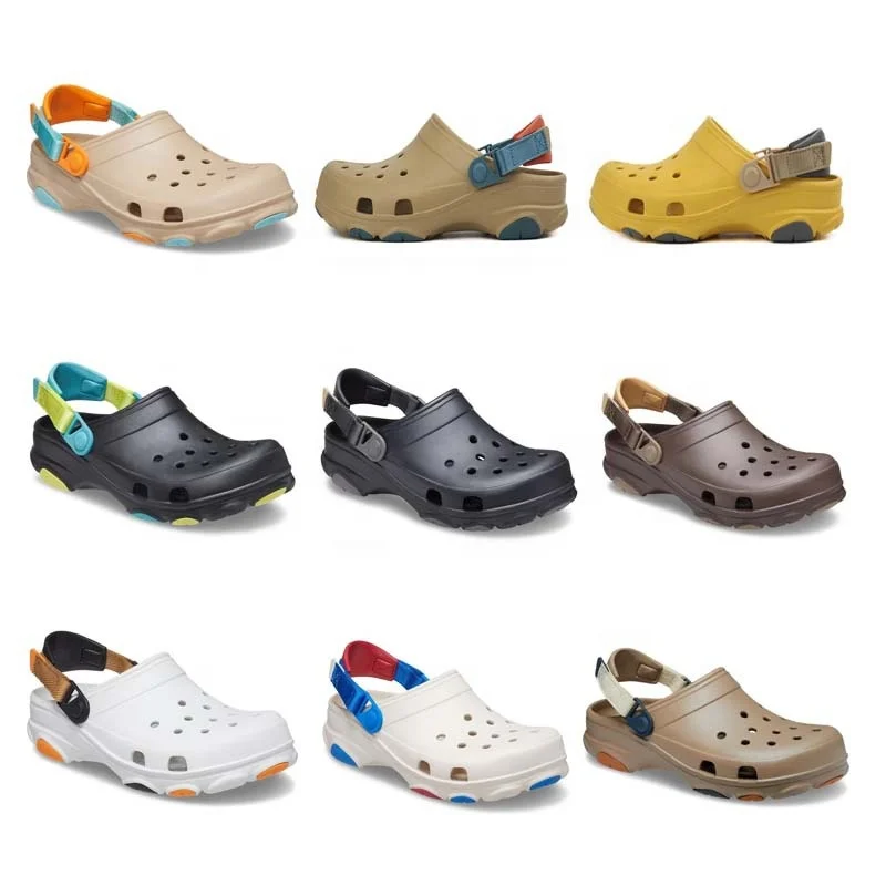 Summer Eva Garden Unisex Clog Outdoor Beach Breathable Waterproof Flat ...