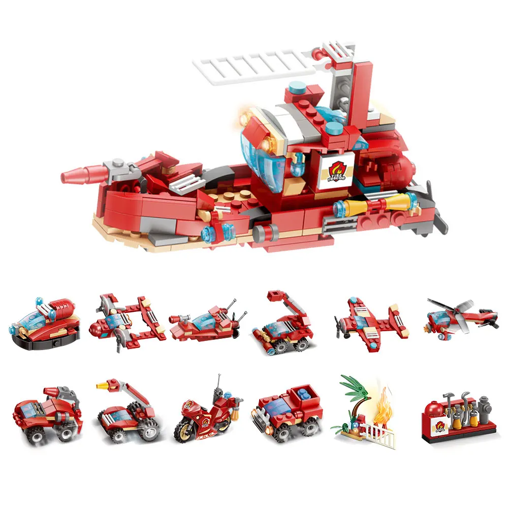 12kind In 1 Kids Educational Diy Toy Mini Brick Figures Cars In ...