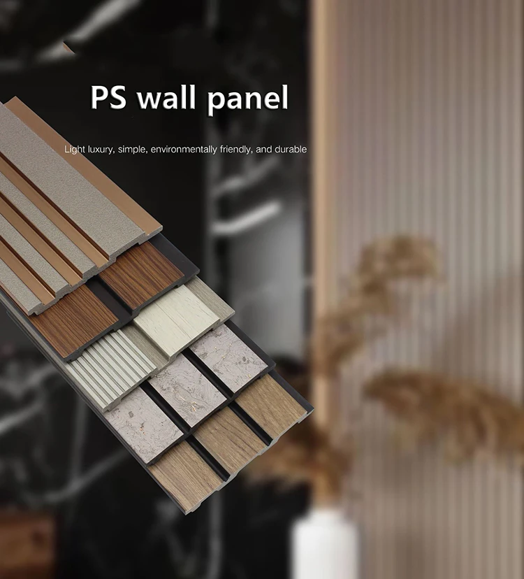 Wood Alternative PS Panels Wall Environment Waterproof PS Wall Panel ...
