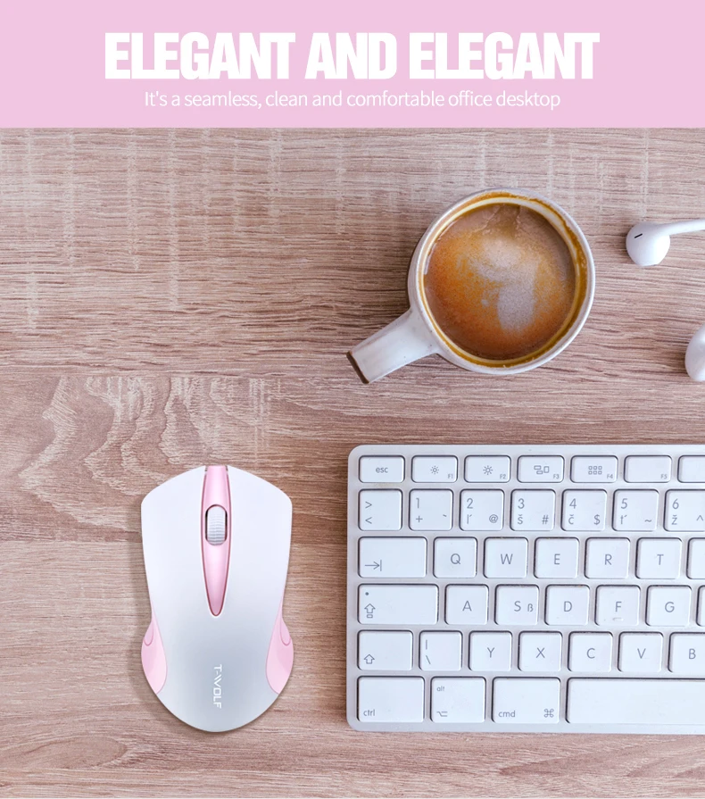 Q2 Wireless Mouse - Ergonomic 2.4G Computer Mouse