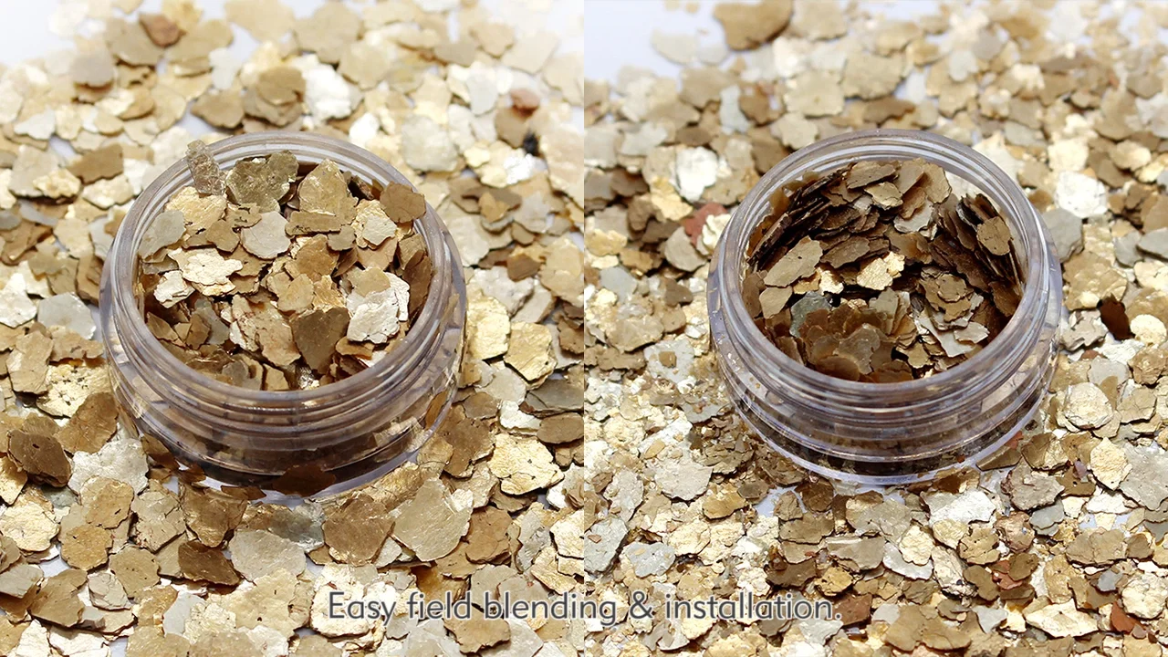 Epoxy Mica Flakes Metallic Chips Colors Flakes Epoxy Floor Chip Flakes ...