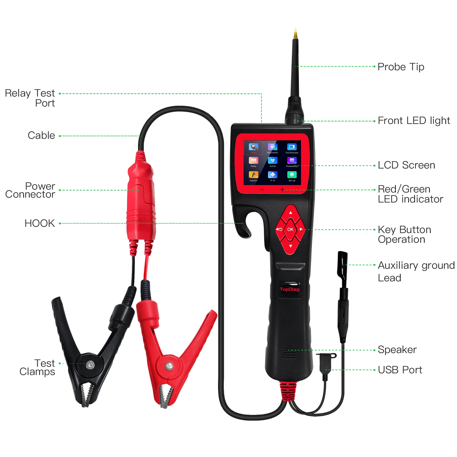 Power Probe Circuit Tester P200 - Reliable Diagnosis Tool