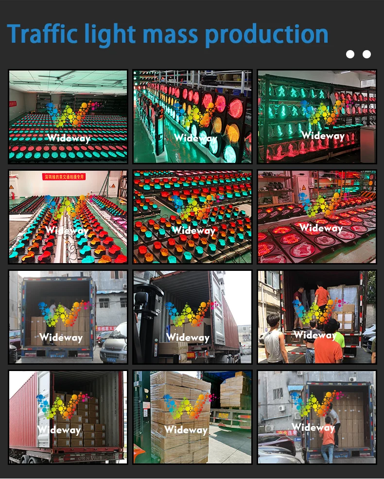 High Quality 300mm LED Traffic Lights - DC12V Signal Lights