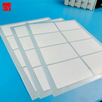 Glossy Adhesive Pp,Pe,Pet,Pvc,Synthetic Labels Custom Vinyl Roll ...