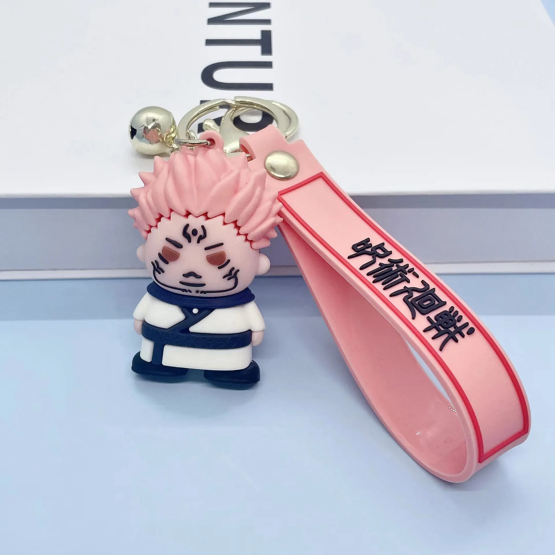 5 Designs Anime 3d Pvc Jujutsu Kaisen Key Chain Gojo Satoru Itadori ...