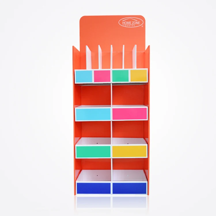 Custom Corrugated Cardboard Shelves for Clothing Stores