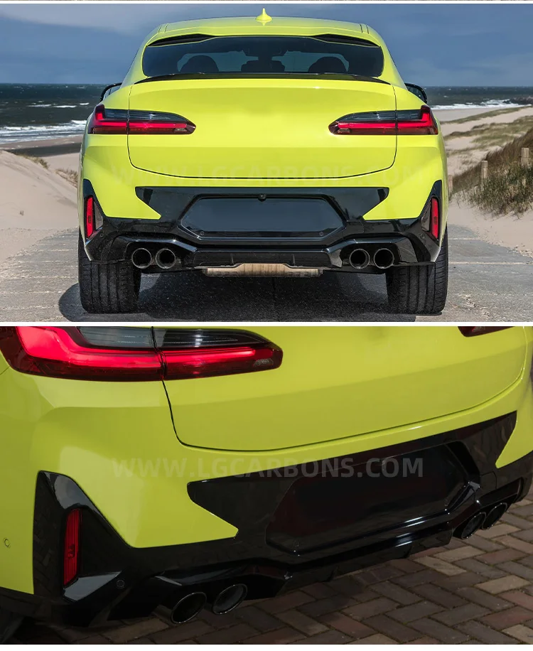 X4m Style Body Kit For Bmw X4 G02 Front Bumper Grille Fender Flares ...