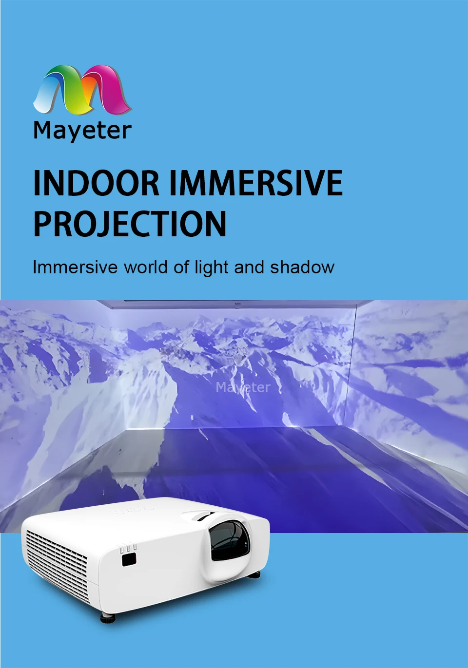 Hot Interactive 360 Wall Projection System - 3D Immersion