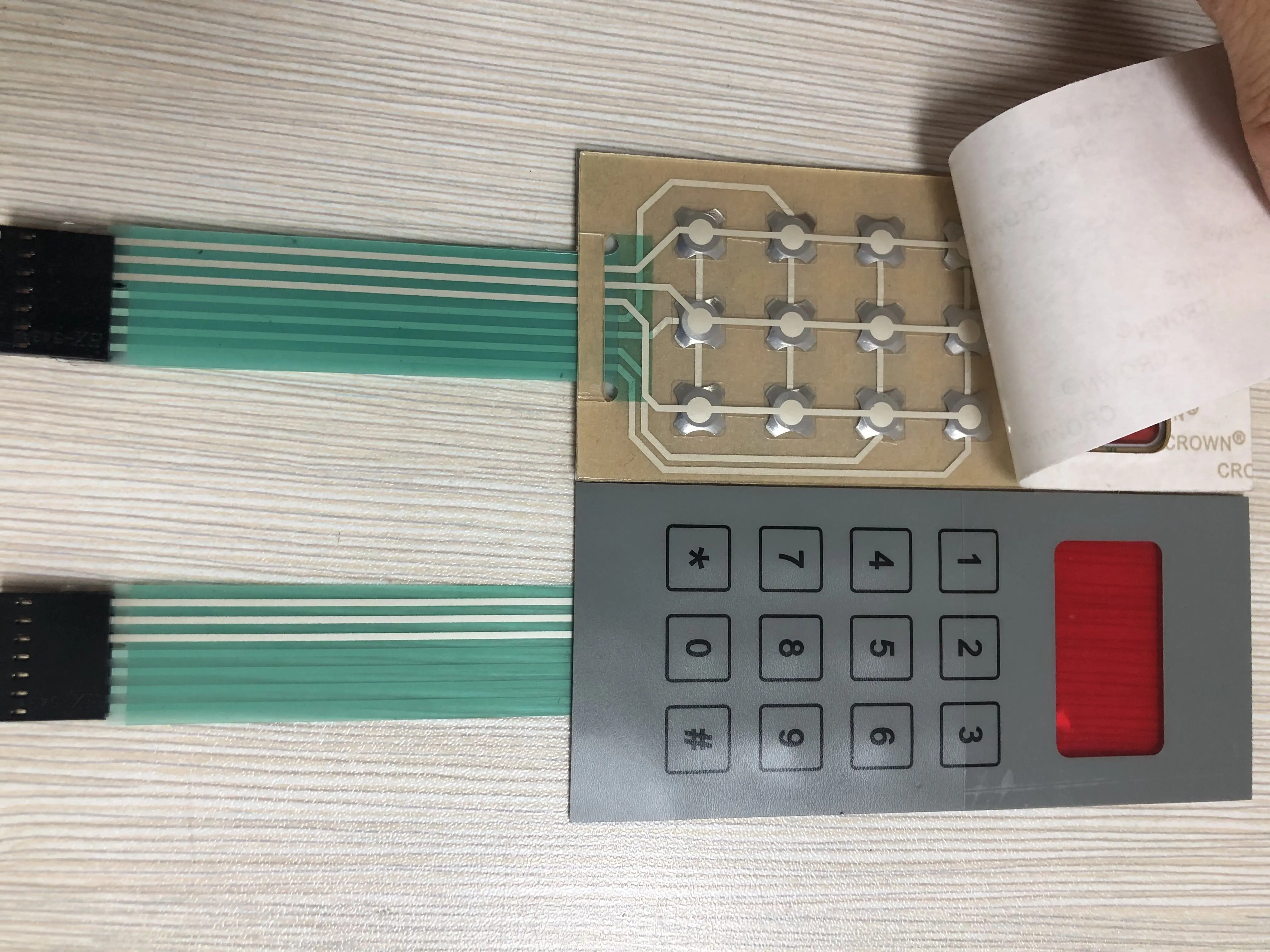 China Manufacturers Remote Controller Keypad Tactile Membrane Switch ...