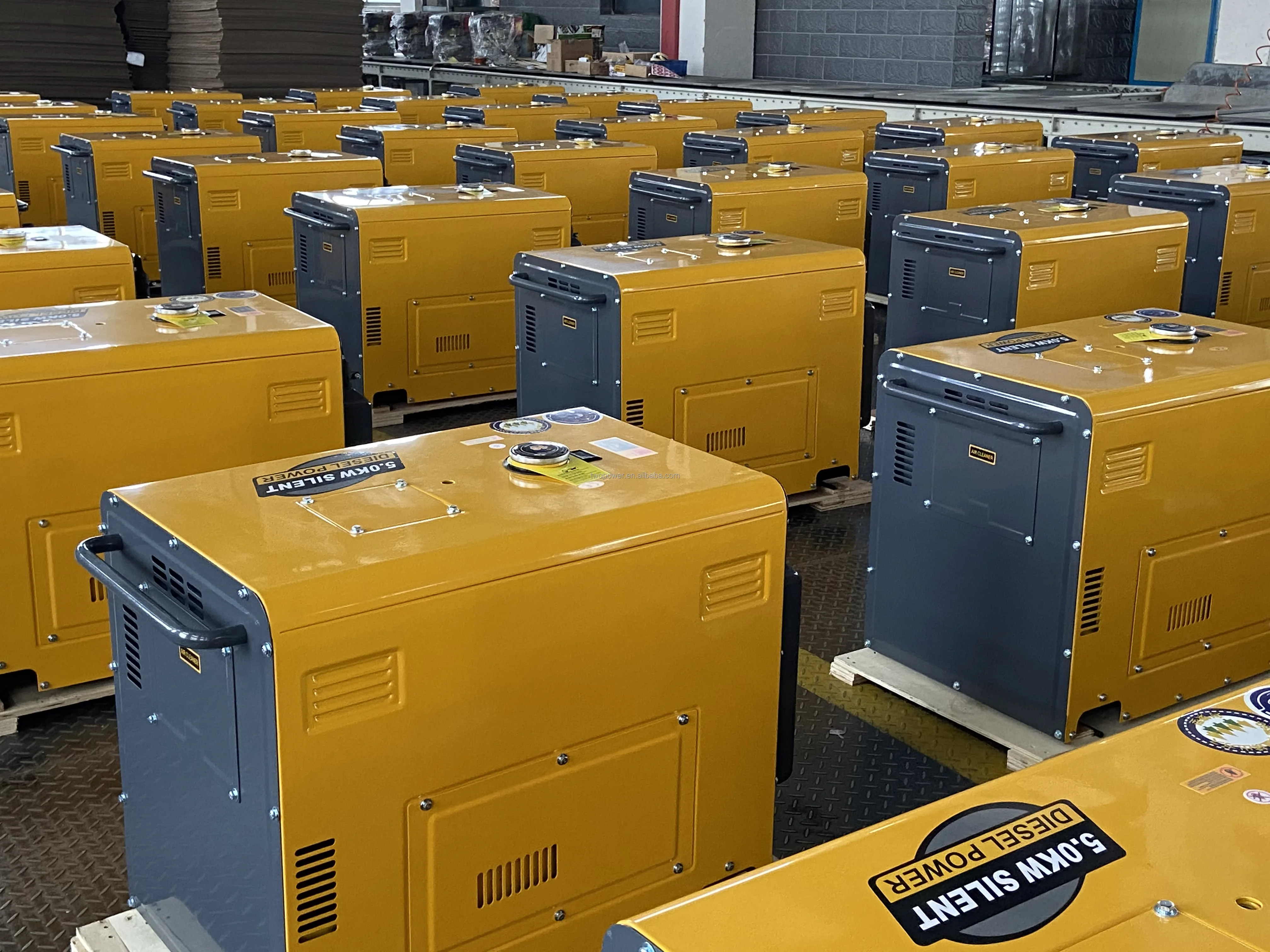 8KVA Three Phase Silent Diesel Generator - Reliable Power