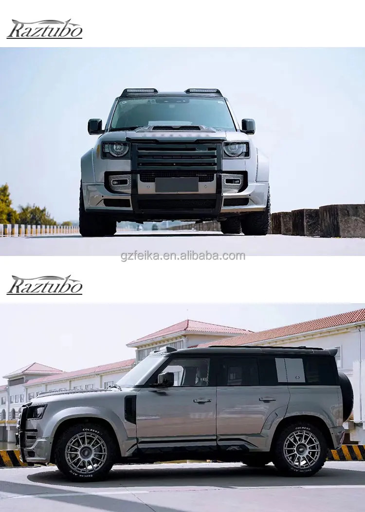 Upgraded Lum Wide Body Kit Front Lip Grill Rear Lip Door Panel Wide ...