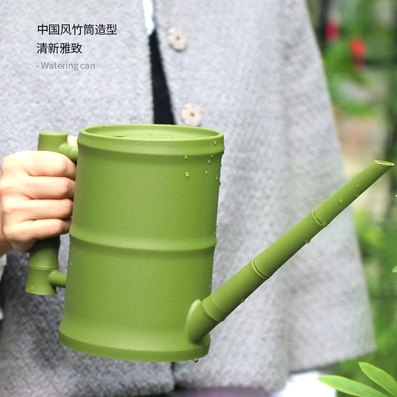Alibaba.com: Chinese Style Bamboo Tube Kettle 1L Plastic Watering Can ...