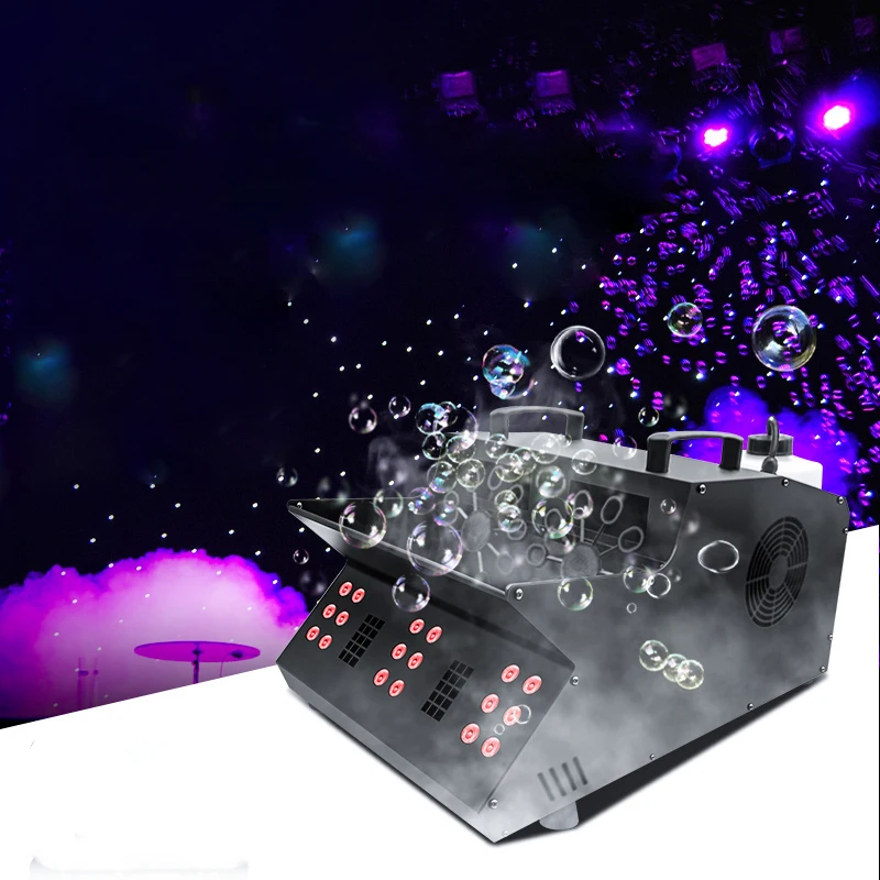 1500W LED Bubble Fog Machine for Party and Wedding GUA