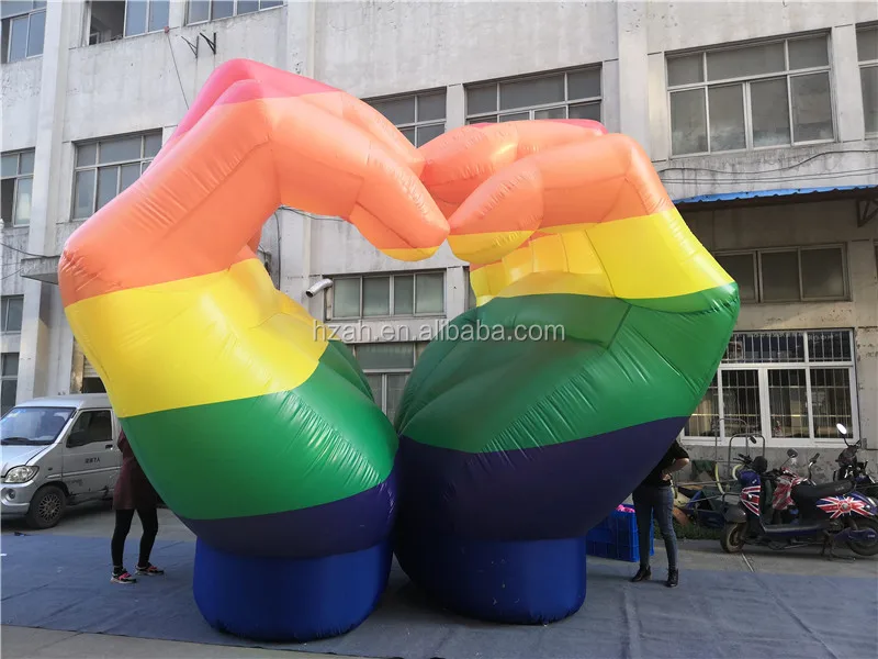 Giant Inflatable Hand Model for Background Decoration| Alibaba.com