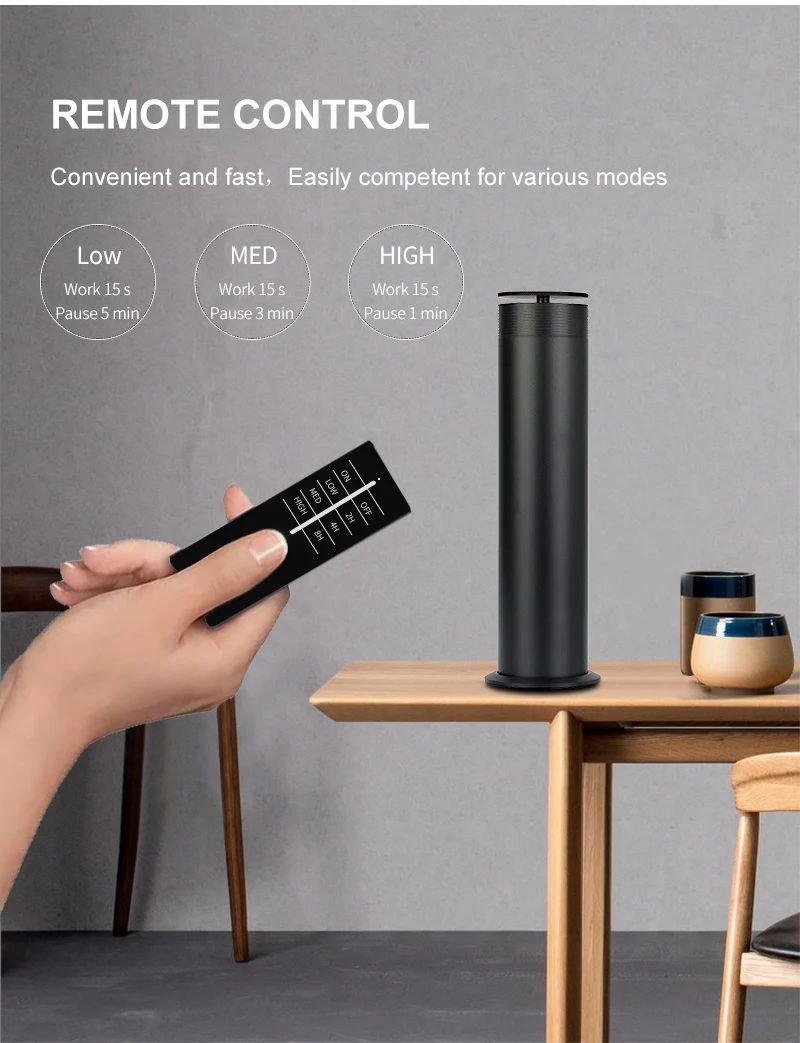 Remote Control Tower Scent Diffuser - Industrial Aromatherapy