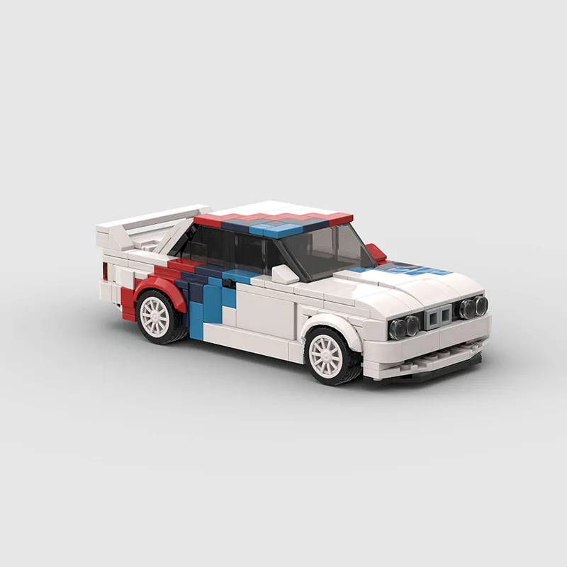 Build Your Dream Car with Creative Moc Assembled Bricks