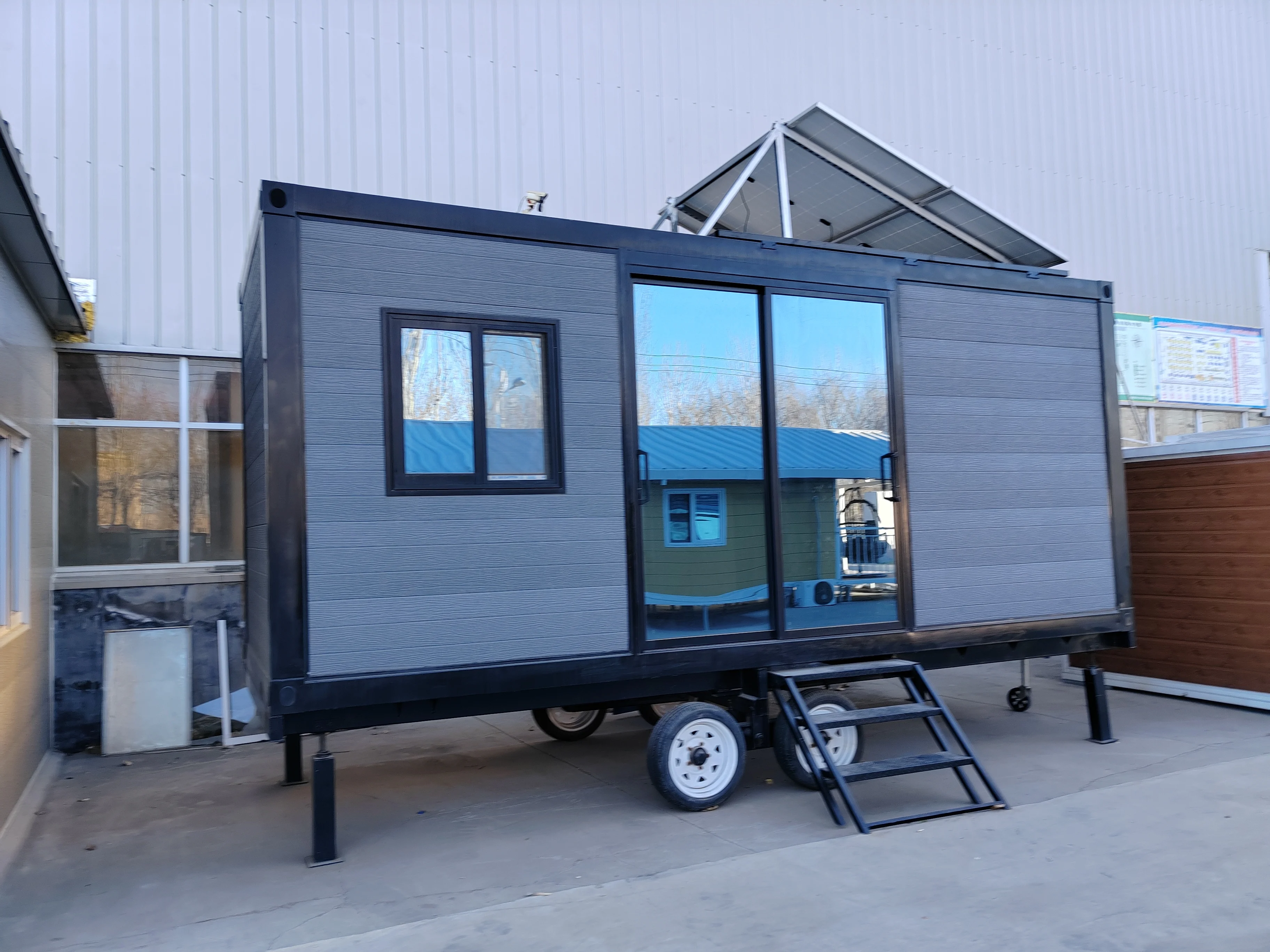 Easy Movable Prefabricated Modular Portable Mobile Container House Tiny ...