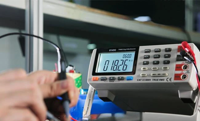 Decca 8145c Digital Bench Multimeter Large Lcd Display 22000 Count True ...