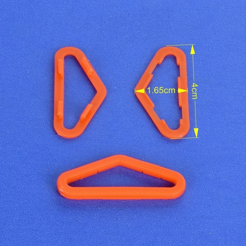 34mm Black Eco-friendly Small Plastic Euro Hook For Display Packaging ...