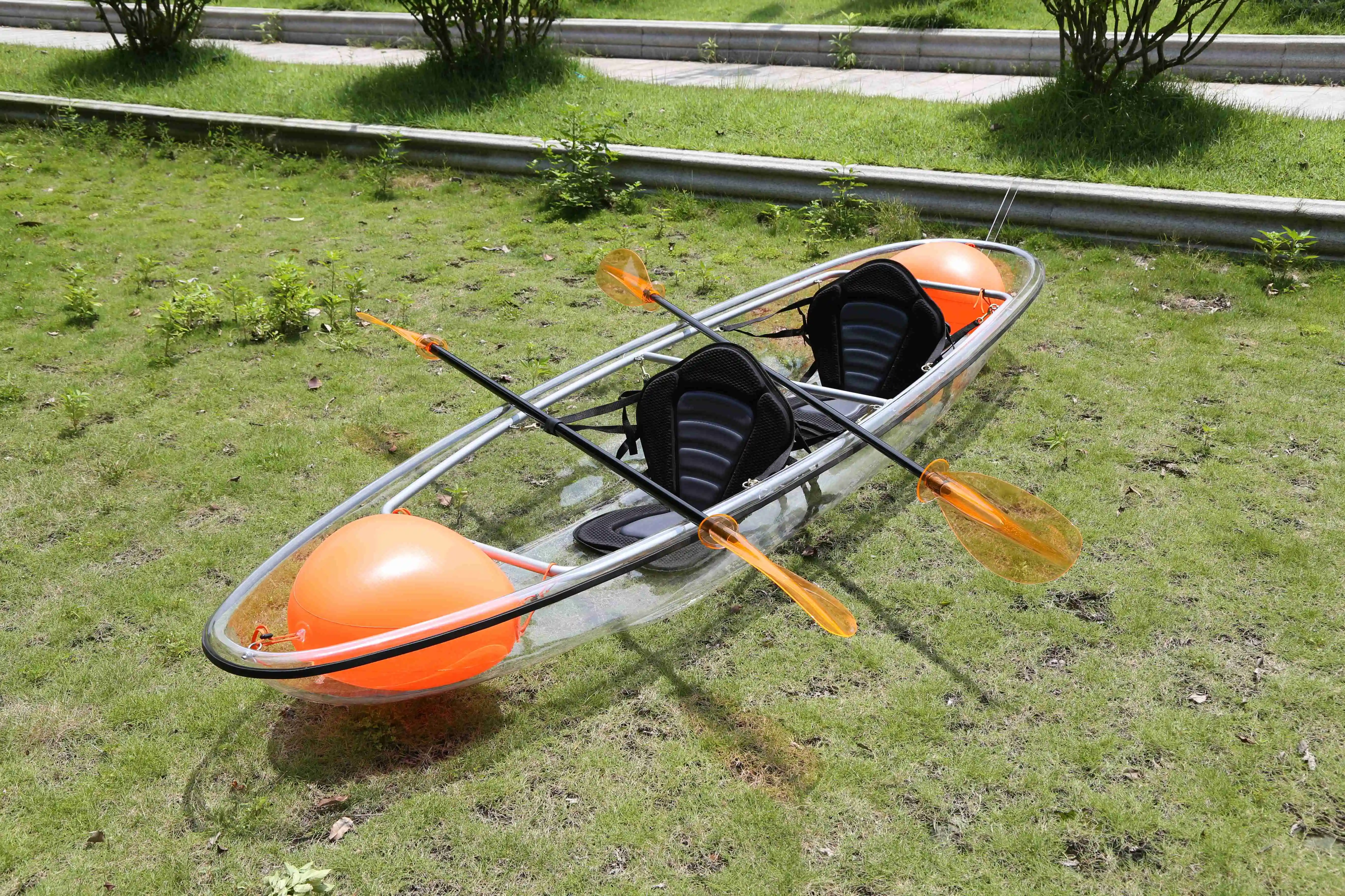 Transparent Canoe Kayak for Outdoor Water Games & OEM Options