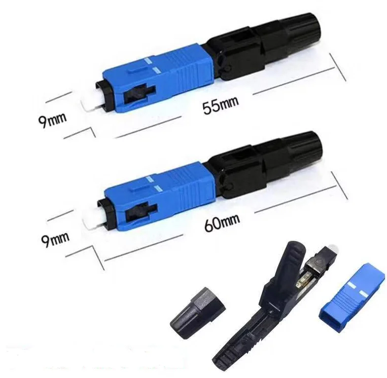 Sc/upc Ftth Quick Connector Single Mode Fiber Optical Mechanical ...