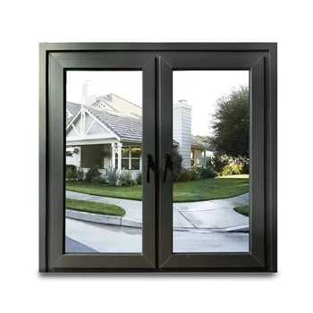 Custom Push-pull/casement Windows Double Glass Tilt And Swivel Windows ...