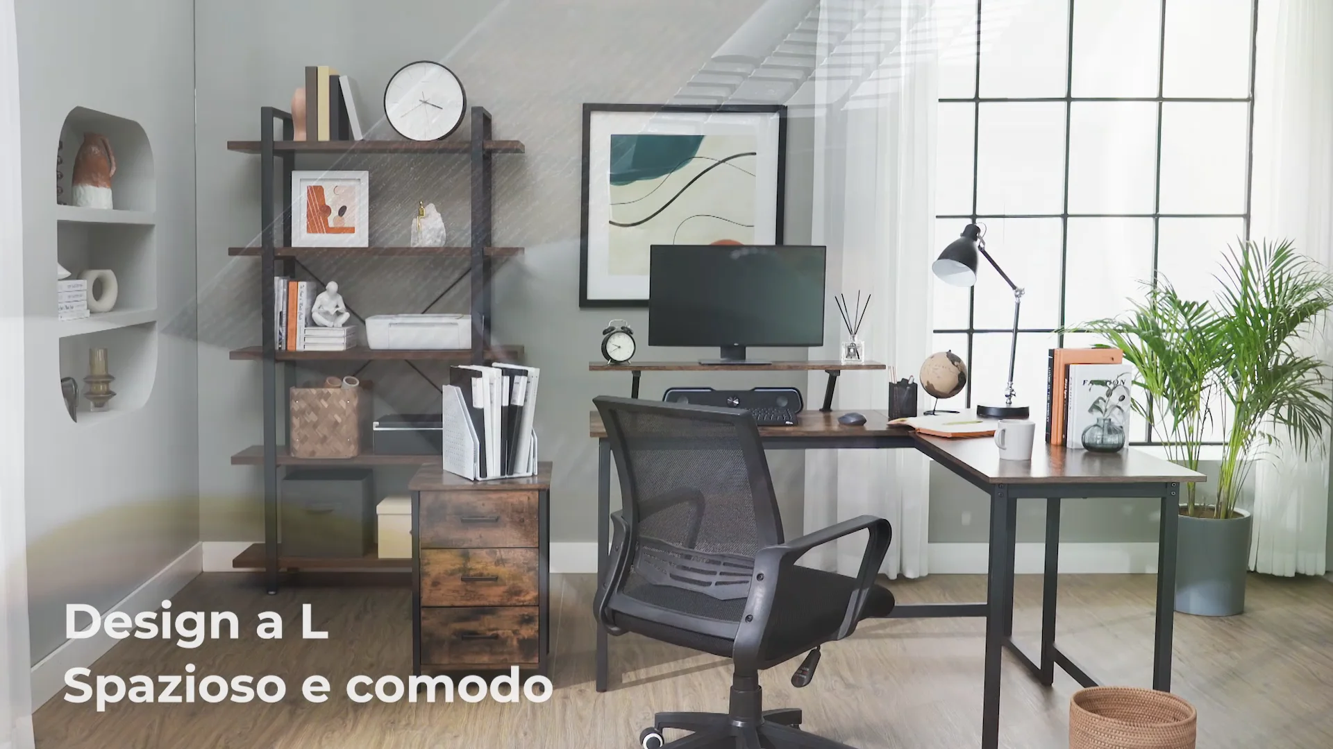 Vasagle Custom Groothandel Industriële Stijl Gamer Computertafel Met ...